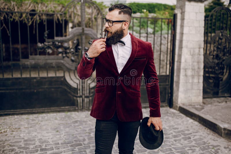 Rich man stock photo. Image of behavior, estate, head - 54410694