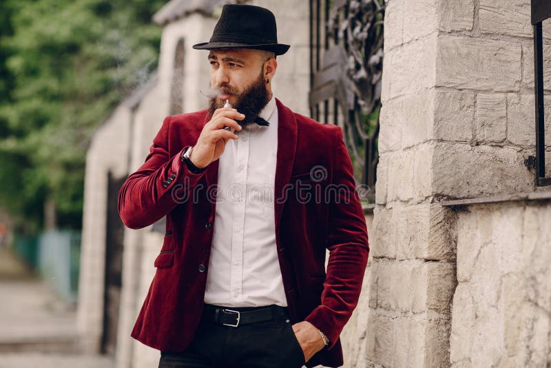 Rich man stock image. Image of bearded, head, good, behavior - 54804281
