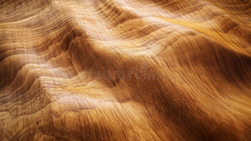 Rich Maple Wood Grain with a Fine, Smooth Texture and Gentle, Flowing ...
