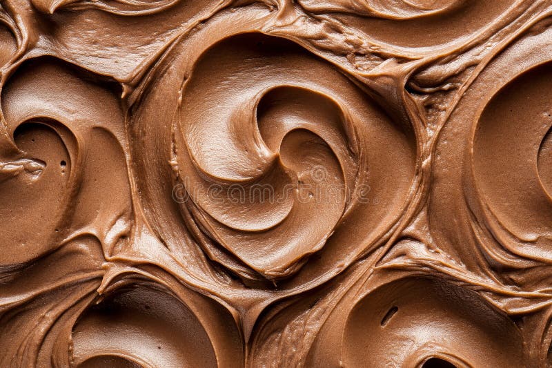 A Rich Mocha Mousse Background Featuring Smooth Chocolate Swirls and ...
