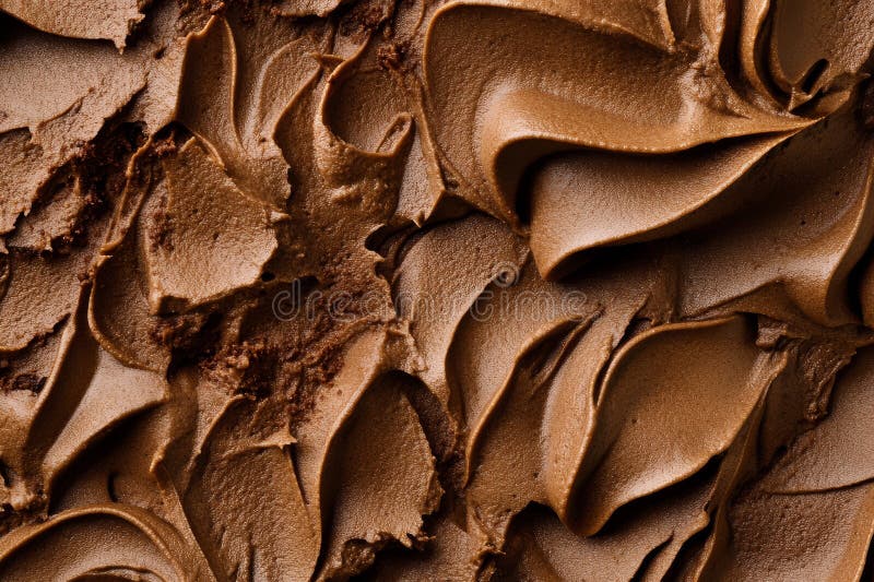 A Rich Mocha Mousse Background Featuring Smooth Chocolate Swirls and ...