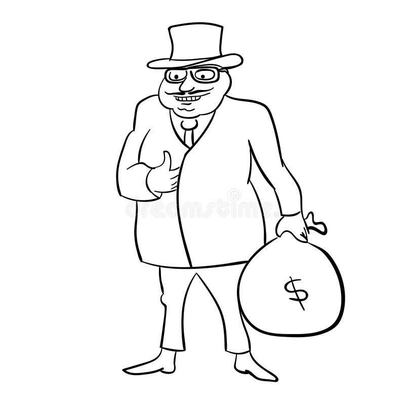 Rich Man Cane Stock Illustrations – 179 Rich Man Cane Stock ...