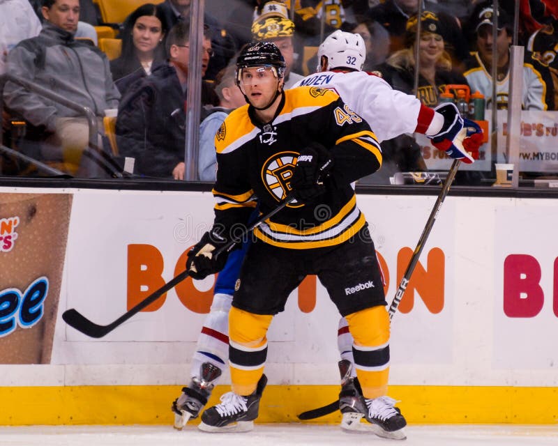 Rich Peverley, Boston Bruins Forward. Editorial Stock Image - Image of ...