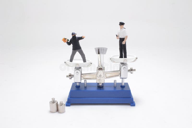 Rich and Poor Men Comparison on Balance Scale Stock Photo - Image of ...