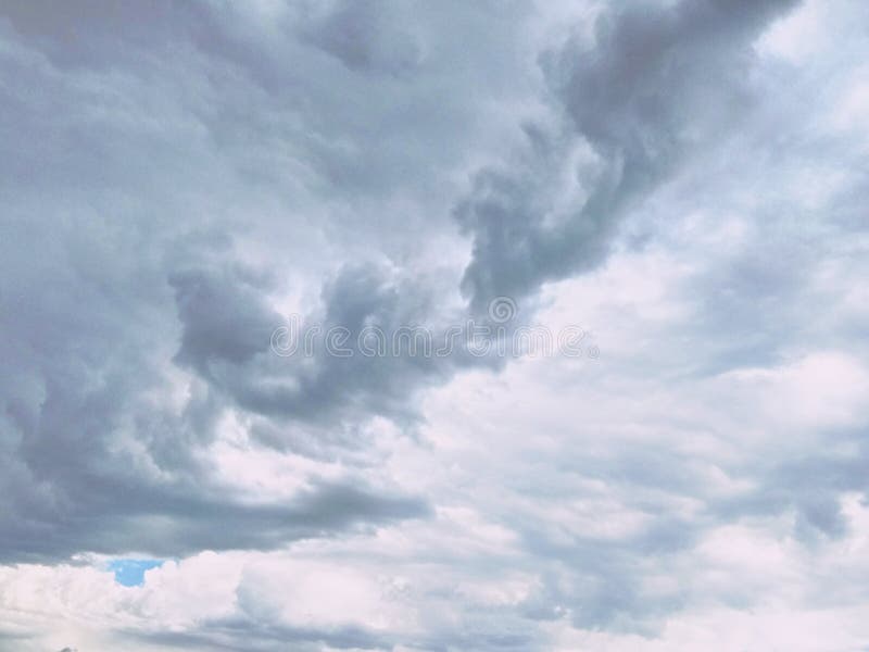 Rich Rolling Chinook Arch of Clouds Stock Image - Image of ocean ...
