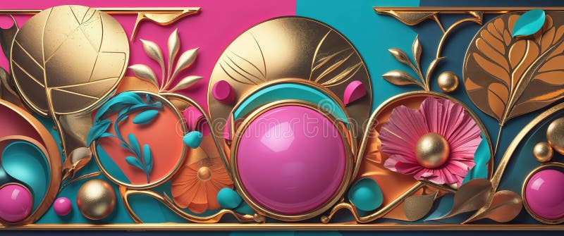 Rich Textures and Bold Colors Create an Eye-catching Abstract ...