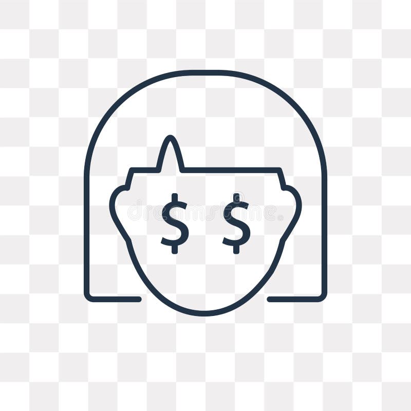 Rich Man Linear Icon. Modern Outline Rich Man Logo Concept on Wh Stock ...