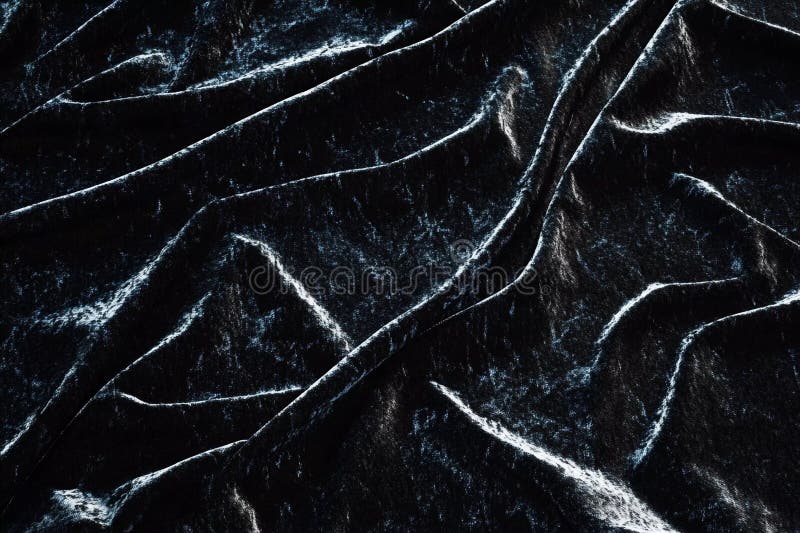 Rich Velvet Fabric Sprawls Gracefully, Its Deep Texture Capturing Light ...