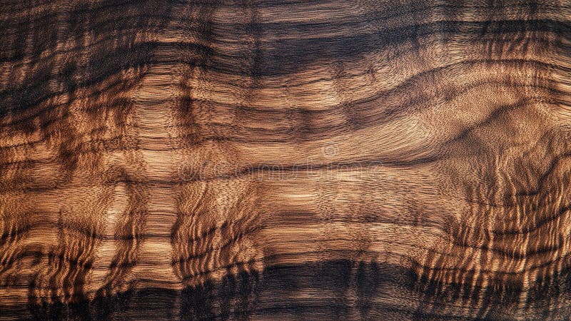 Rich Walnut with a Deep, Warm Hue and Prominent, Elegant Grain Patterns ...