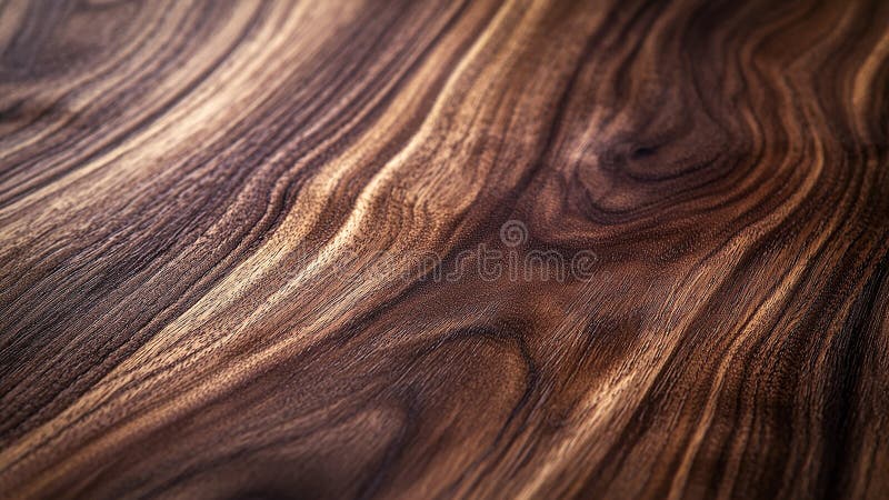 Rich Walnut with a Deep, Warm Hue and Prominent, Elegant Grain Patterns ...