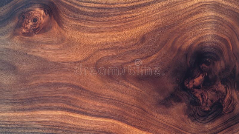 Rich Walnut Hardwood Wall Texture Featuring Dark Natural Grain Patterns ...
