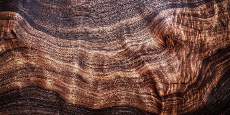 Rich Walnut Wood Texture with Dark Chocolate Tones and Smooth Grain ...