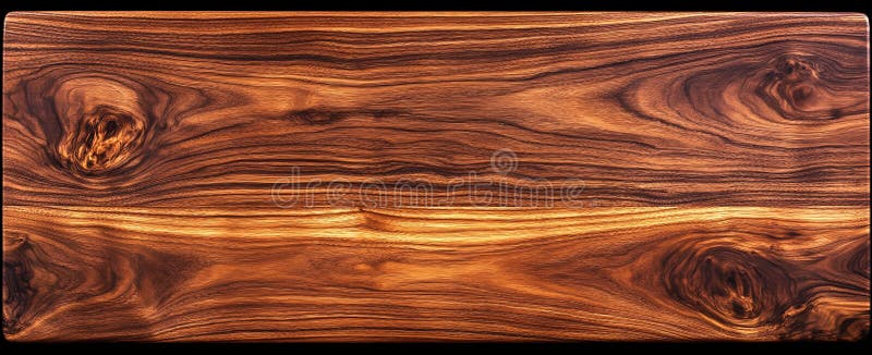 Rich Walnut Wood Texture Grain Background Surface Pattern Design Stock ...