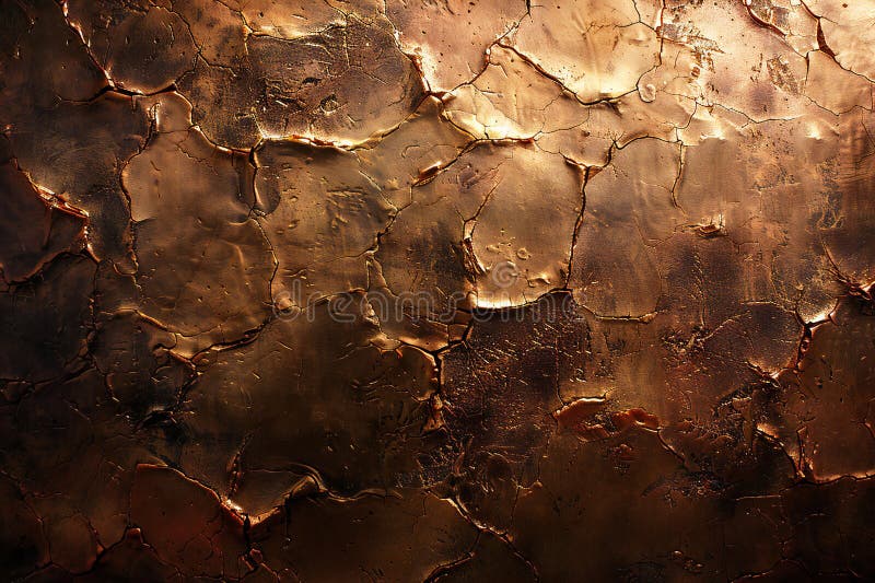 A Rich, Warm Copper Background with Subtle Glints of Light, Creating an ...