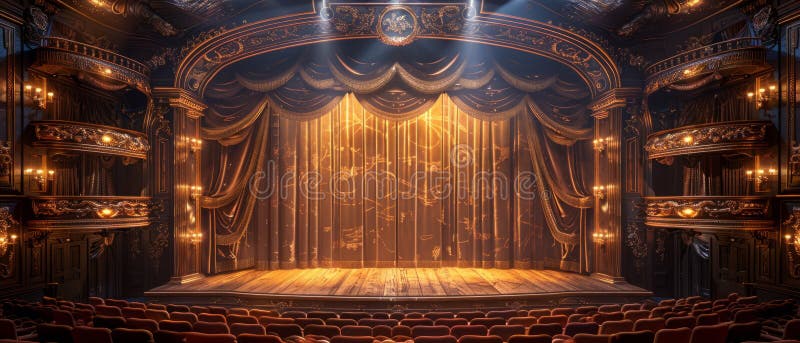 Rich, Warm Lighting, Velvet Curtains, Perfect for Traditional ...