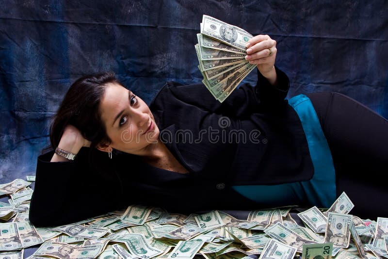 Rich woman stock image. Image of young, woman, success - 3953499
