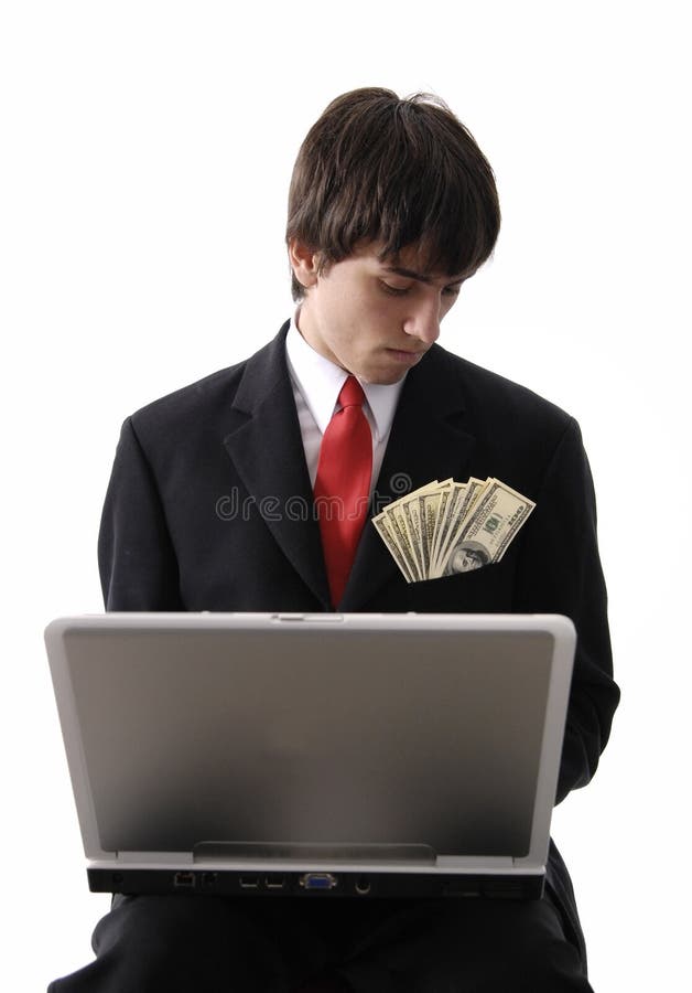 Rich worker man stock image. Image of look, career, person - 6871747