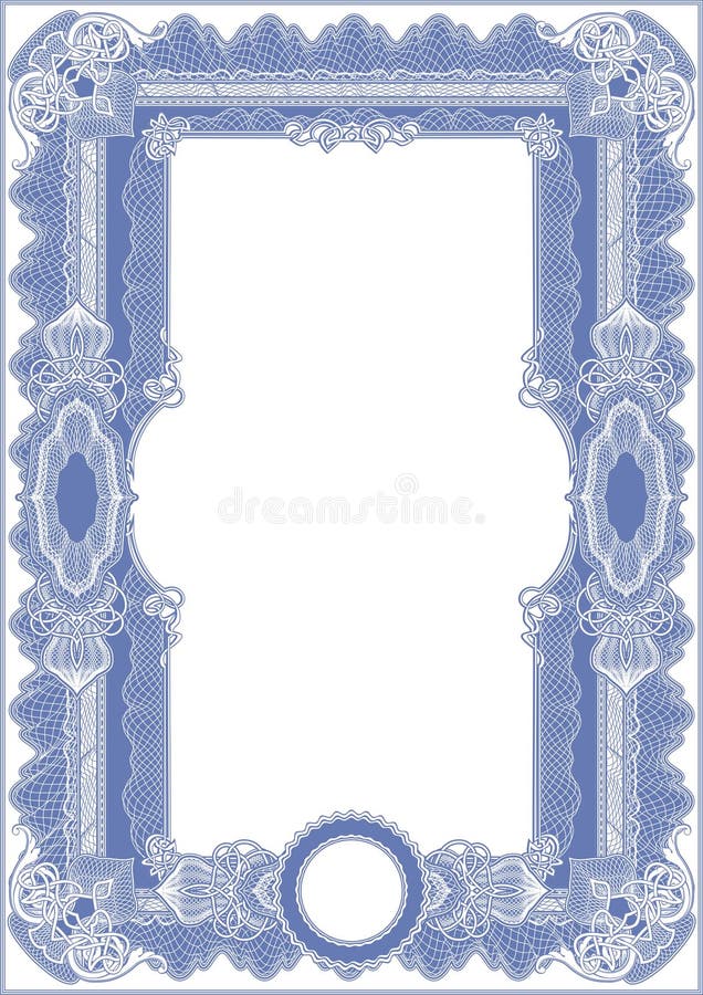 Certificate Frame Blue Stock Illustrations – 14,409 Certificate Frame ...
