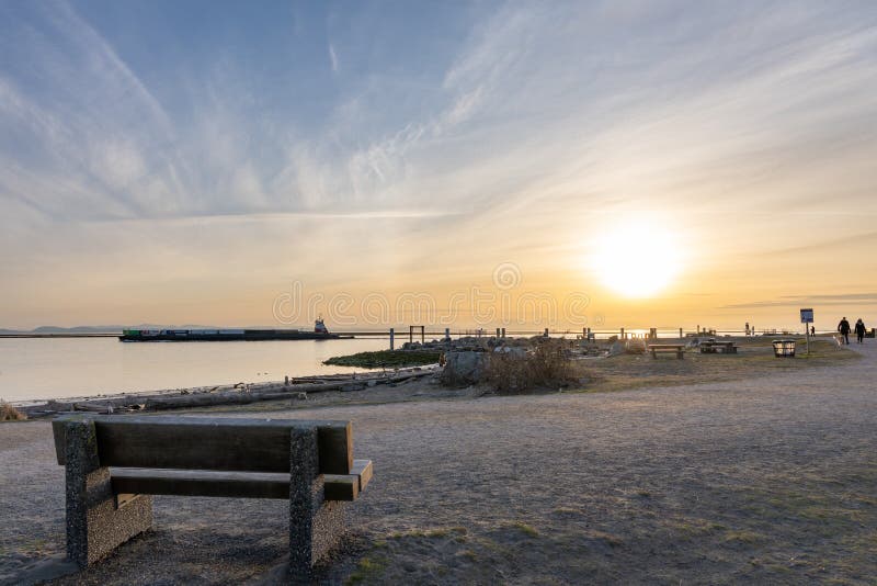 Garry Point Park. Richmond, BC, Canada. Editorial Photography - Image ...