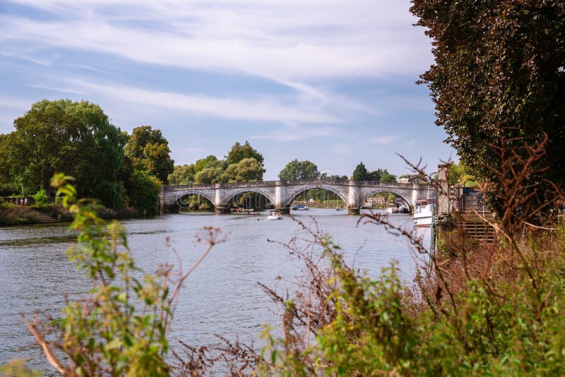 Richmond bridge stock photo. Image of scenic, bridge - 187656742
