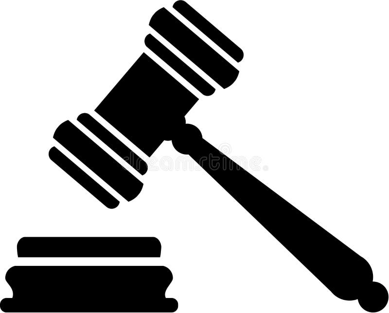 Richter Pictogram vektor abbildung. Illustration von urteil - 107099664