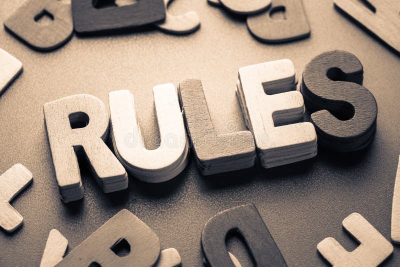 Richtlinien, Richtlinien, Richtlinien. Stockfoto - Bild von gebäude ...