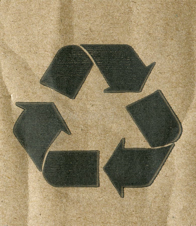 Simbolo riciclabile immagine stock. Immagine di elemento - 27632375