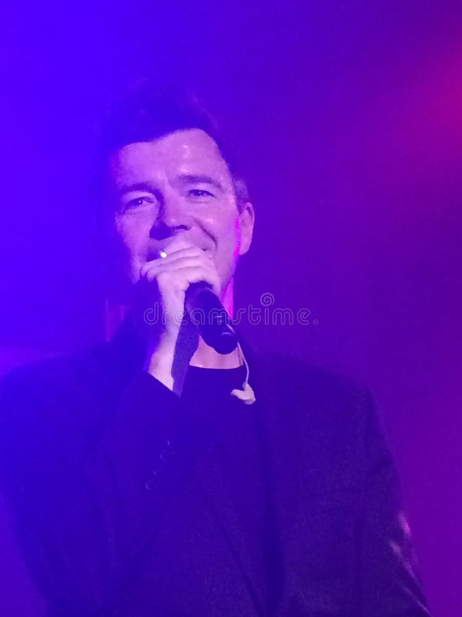 Rick Astley in Concert at the Box in New York Editorial Stock Image ...