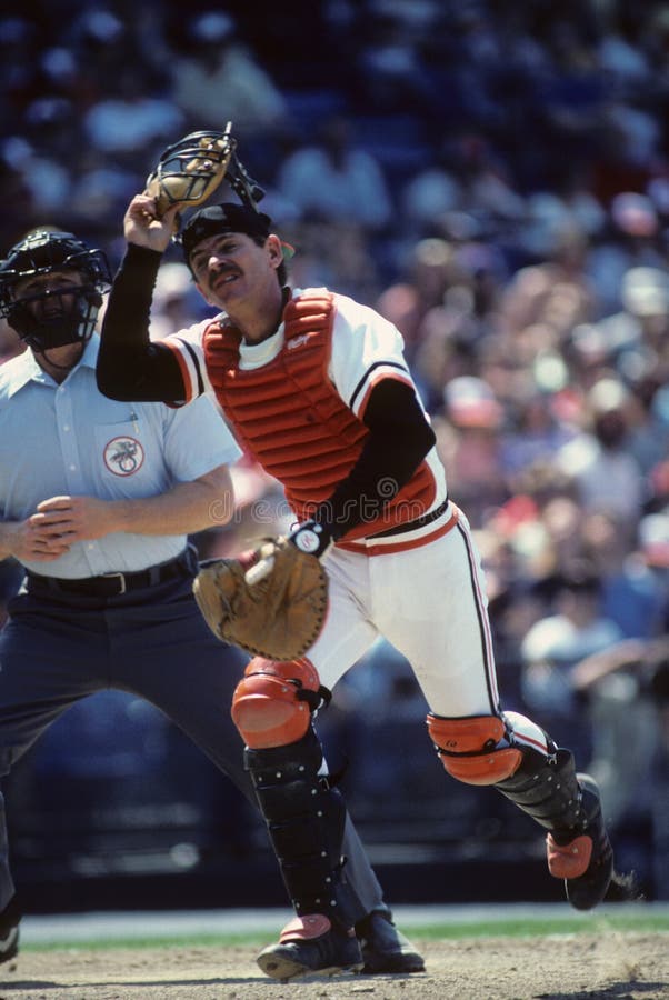 Rick Dempsey Baltimore Orioles Fotografia Editoriale - Immagine di ...