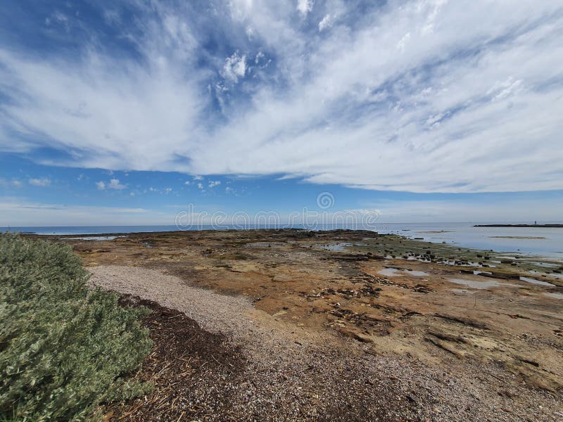 Ricketts Point Marine Sanctuary Stock Image - Image of nature, cloud ...