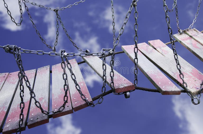 Rickety Rope Bridge Stock Photos - Free & Royalty-Free Stock Photos ...