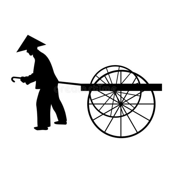 Japanese Rickshaw Stock Illustrations – 31 Japanese Rickshaw Stock ...