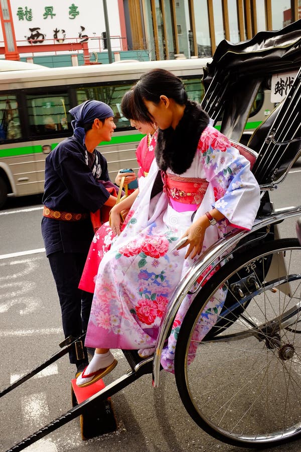 121 Woman Rickshaw Japan Stock Photos - Free & Royalty-Free Stock ...