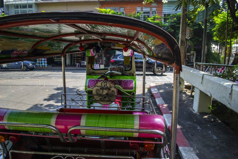 Rickshaw in Bangkok, Thailand Editorial Stock Photo - Image of ...