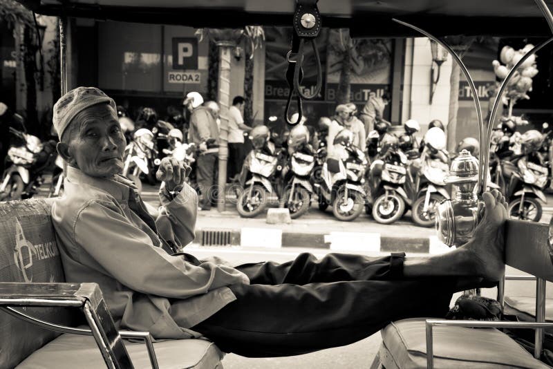 Old Rickshaw Driver of Amritsar, Punjab, India Editorial Stock Image ...