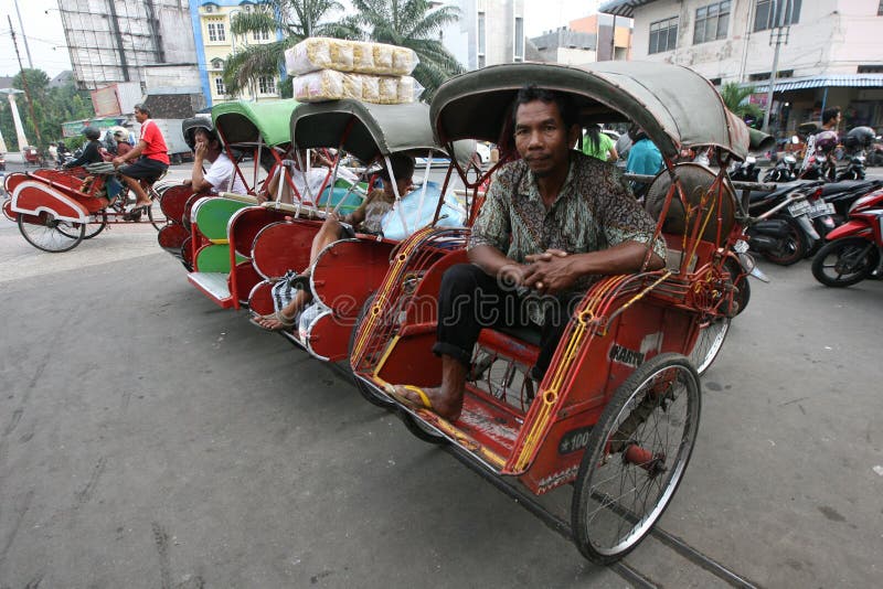 A Rickshaw in Central Park, New York. Editorial Stock Image - Image of ...