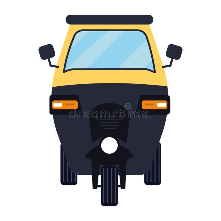 Auto Rickshaw Front Stock Illustrations – 52 Auto Rickshaw Front Stock ...