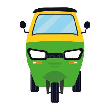 Auto Rickshaw Front Stock Illustrations – 57 Auto Rickshaw Front Stock ...