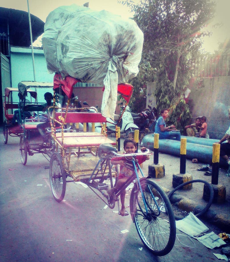 Rickshaw editorial photography. Image of rickshaws, delhi - 81996417