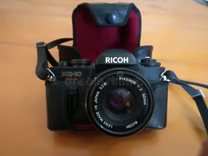 Ricoh vintage camera editorial image. Image of vintage - 103702225