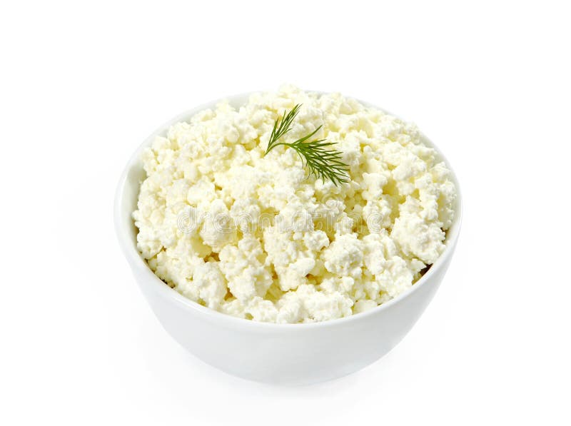 Ricotta immagine stock. Immagine di guarnisca, isolato - 13797571