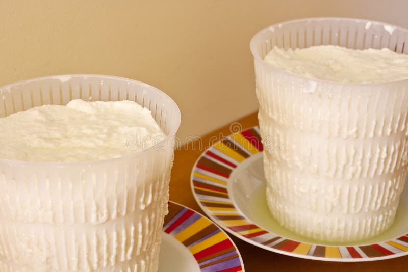 Ricotta, Formaggio Italiano Immagine Stock - Immagine di ricotta ...