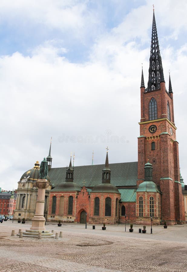 Riddarholmen church stock image. Image of stan, stockholm - 14219653