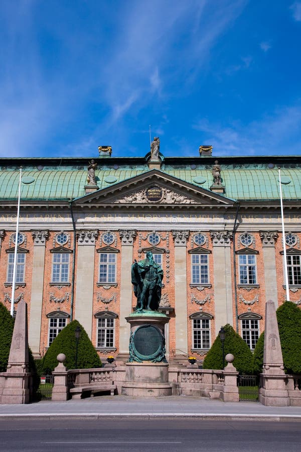 Riddarhuset Building in Stockholm. Stock Image - Image of decoration ...