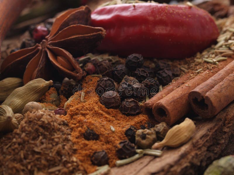 Riddle of Aroma of Fresh Spices Stock Photo - Image of additives ...