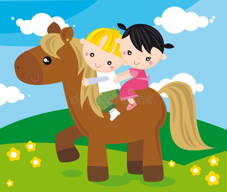Pony Ride Stock Illustrations – 6,985 Pony Ride Stock Illustrations ...