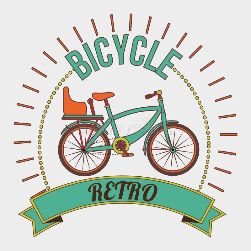 Ride a bike stock vector. Illustration of bicycle, race - 65905823