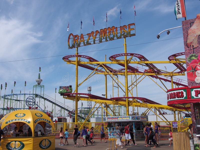 Ride at the K-Days Midway Edmonton Alberta 2013 Editorial Image - Image ...