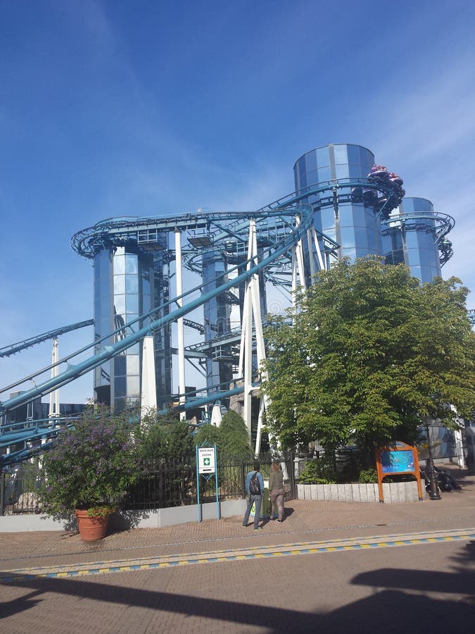 Ride, Rollercoaster, Theme Park, Sky, Blue Sky, Ride, Fun Ride Stock ...