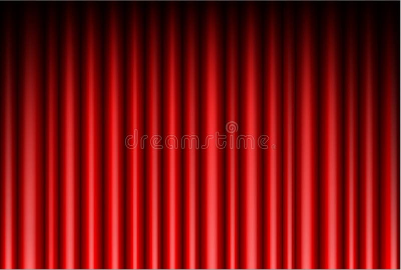 Rideau de fond rouge illustration de vecteur. Illustration du texture ...